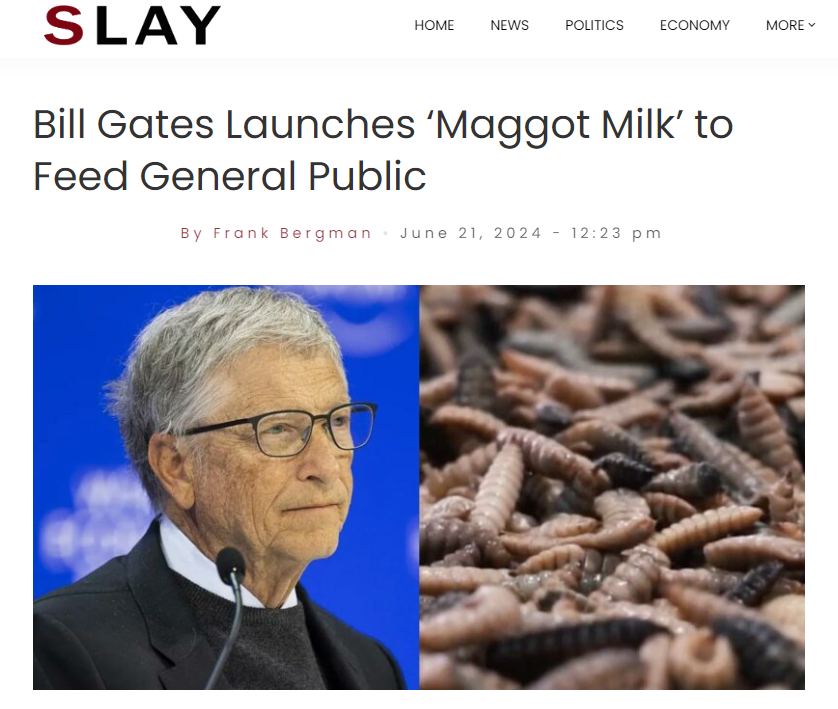 Fact Check: Bill Gates Did NOT Launch Insect 'Milk' Product Called ... Fact Check: Bill Gates Did NOT Launch Insect 'Milk' Product Called ...